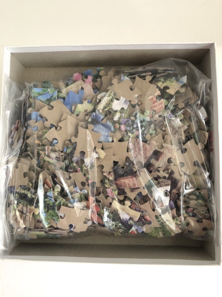 Cardinal Jigsaw Puzzle 500 Pieces Farm Cottage By Debbie Cook Larger ...