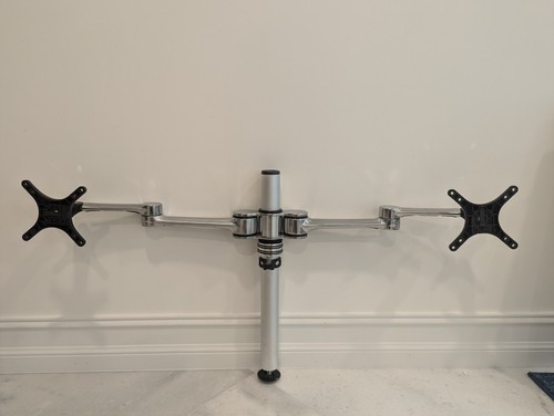 Dual Monitor Stand Heavy Duty Dual Orientation In Counter | eBay