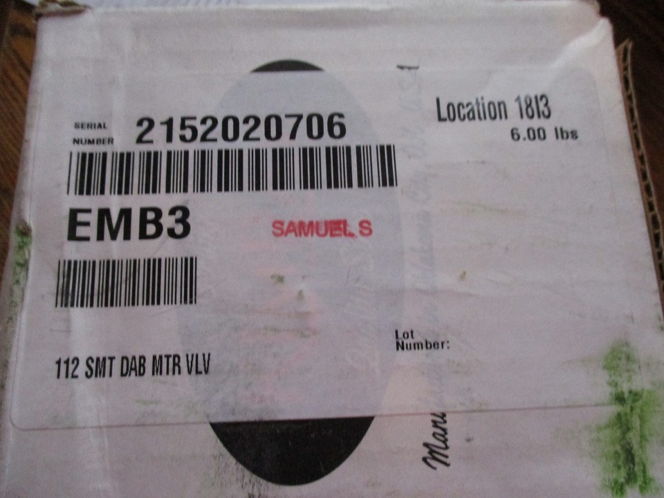 KIMRAY EMB3 VALVE 112 SMT DAB MTR VLV 1" SCRD | eBay