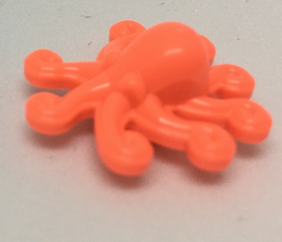 Lego Water Animals for Minifig Hermit Crab,Seal,Angler,Whale,dolphin ...