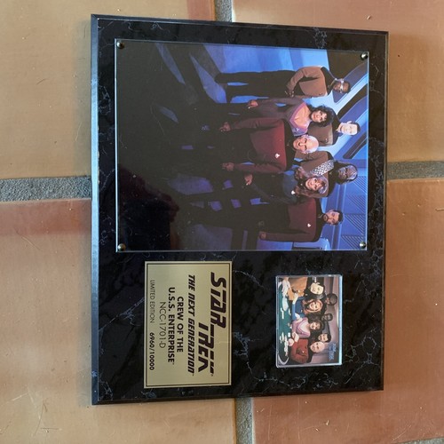 Star Trek the Next Generation Crew of the USS Enterprise Ltd Edition ...