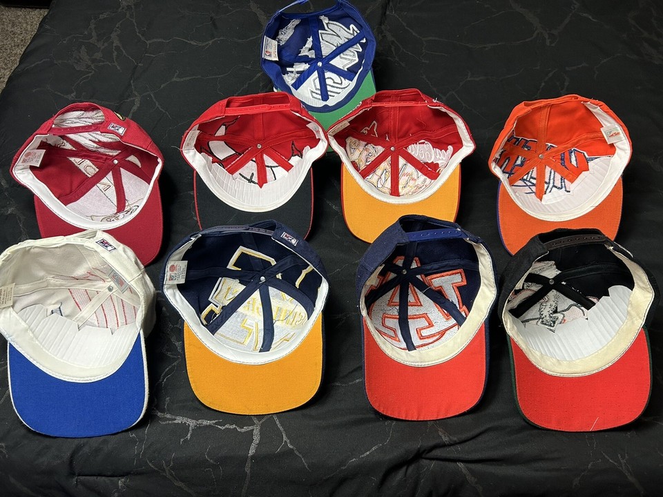 Vintage 90s SnapBack Lot Of 11 Hats And 9 Are Big Logos | eBay