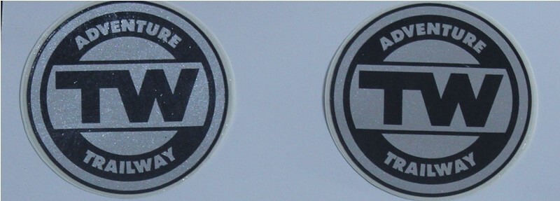 Yamaha TW 200, 225 OEM Sticker/ Decal tank high quality sticker logo TW ...