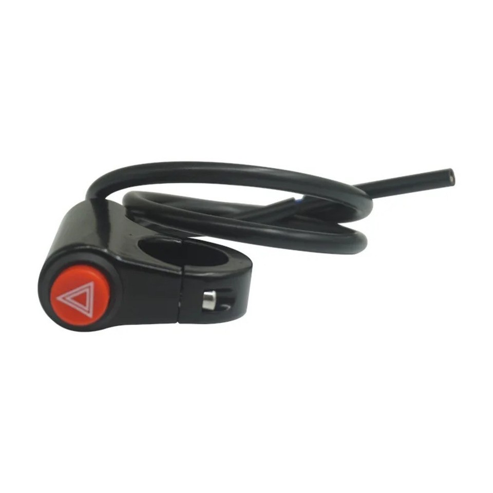 Electric Motorcycle Hazard Lights Switch Button for Motorbike Scooter ...