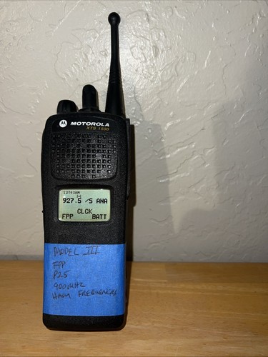 Motorola XTS 1500 Model 1.5 900 MHz Portable P25 | eBay