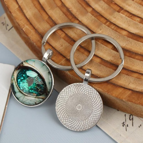 1/3/5Pcs Fashion Mysterious Magic Eye Time Gem Keychain Women Handbag ...