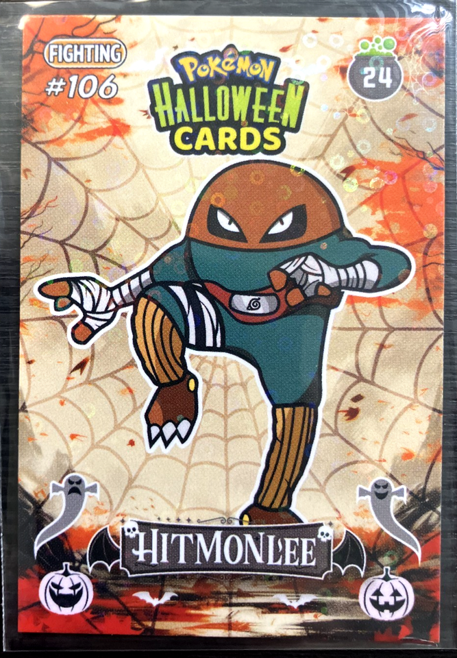 Hitmonlee #24 - Circle Holo - Collectoons Halloween 2025 - Pokemon Card ...