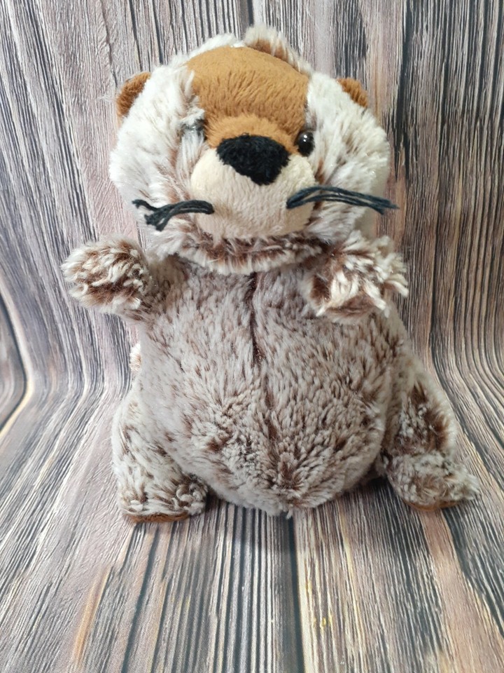 Ganz Groundhog Stuffed Animal Plush 8" Soft Toy Brown Woodland Critter ...