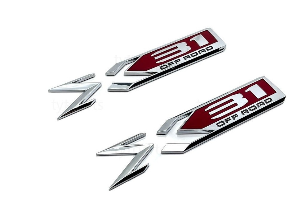 2pic 2019 - 2025 GMC Sierra 1500 X 31 OFF ROAD Bed Emblem 84682662 ...