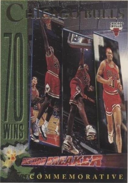 1996-97 Topps - #72 Ron Harper, Luc Longley, Scottie Pippen, Toni Kukoc ...