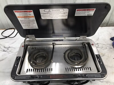 Kenyon dual burner alcohol and electric stove range boat Marine RV | eBay