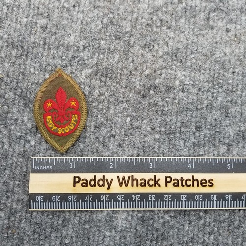VINTAGE UK / BRITISH SCOUTS BOY SCOUT TENDERFOOT RANK AWARD BADGE E0 | eBay