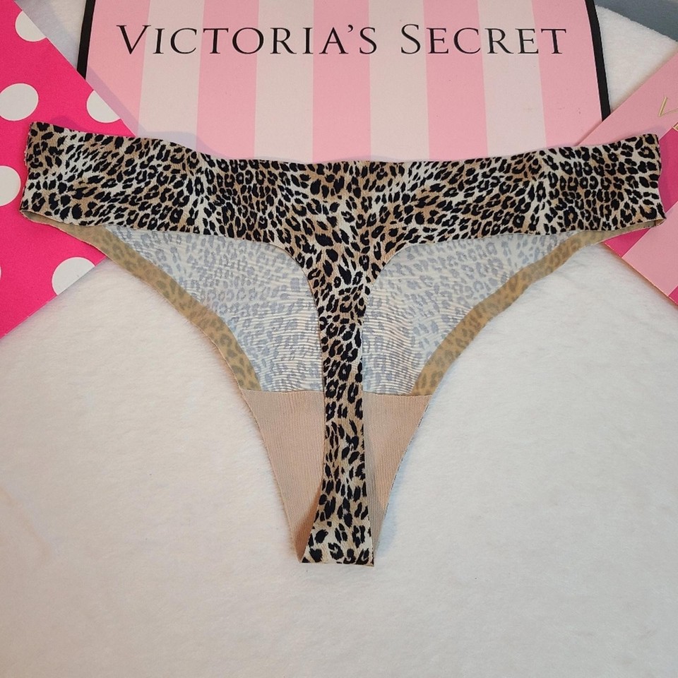 VTG Victoria's Secret Incredible Smooth Nylon No-show Thong Panty Size ...