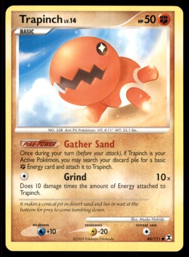 Trapinch 2009 Platinum - Rising Rivals #84 Basic/Common 181973 | eBay