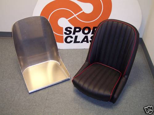 VINTAGE RALLY SEAT Porsche 356 356A 356B 356C 55-65 new alloy frame ...