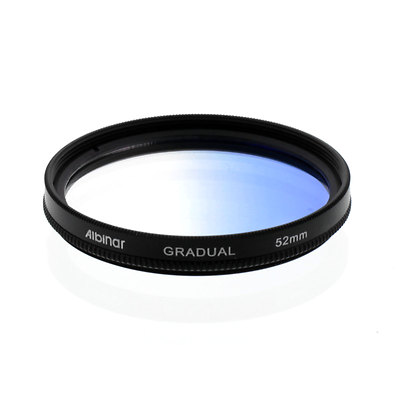 Albinar 52mm Blue Graduated Gradual Color Filter | eBay
