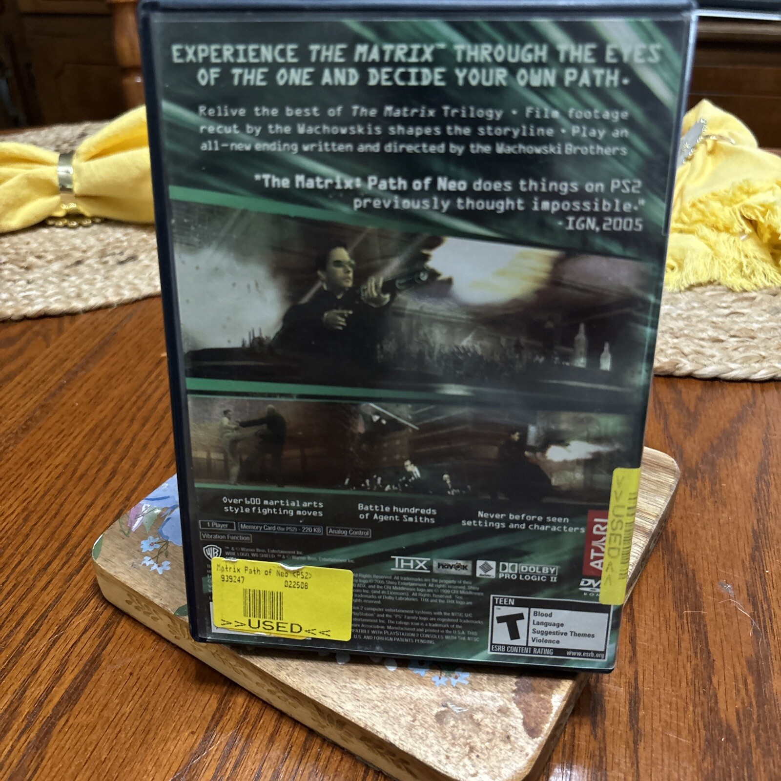 Matrix: Path of Neo Sony Playstation 2 PS2 Complete Great Shape ...