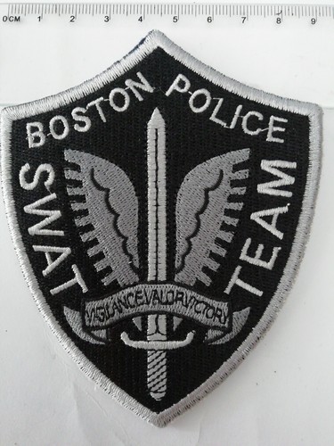 Parche BORDADO BPD BOSTON POLICE SWAT TEAM | eBay