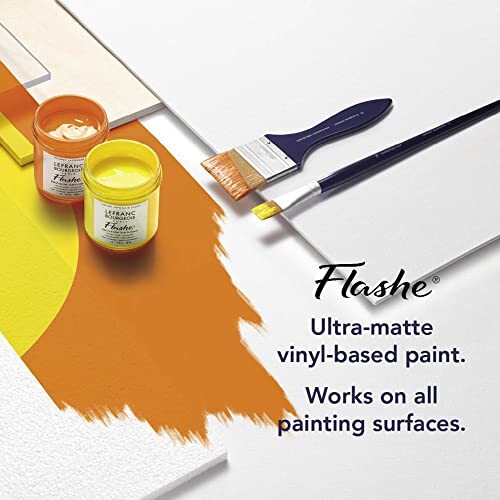 Flashe Vinyl Paint 80ml 2.7oz Tube Fluorescent White | eBay