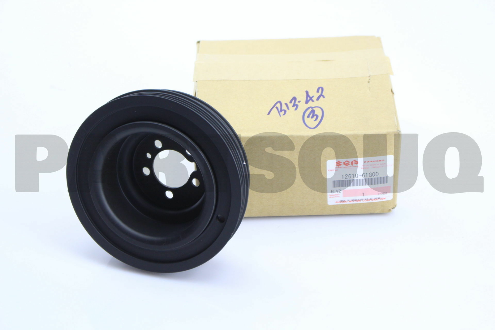 1261061G00 Genuine Suzuki PULLEY, CRANK SHAFT 12610-61G00 | eBay