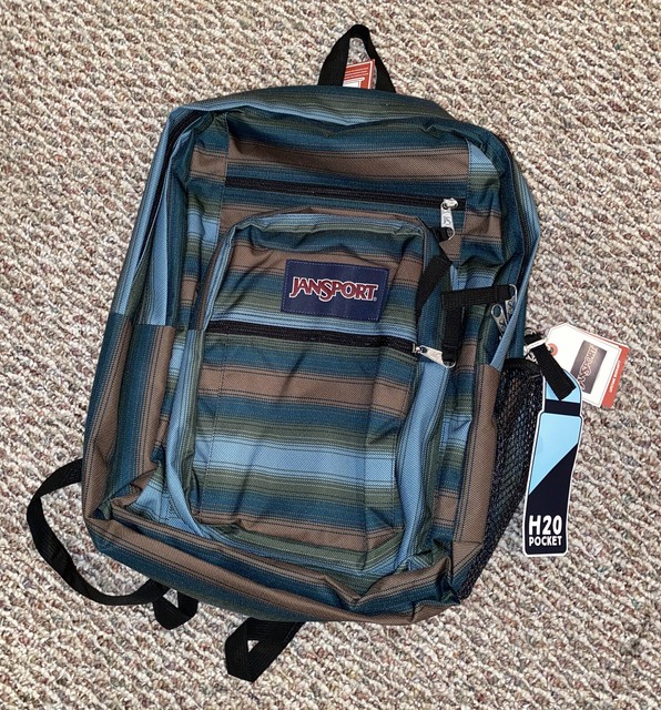 JanSport Big Student Dedicated Laptop Compartment Backpack Poppy Garden ...