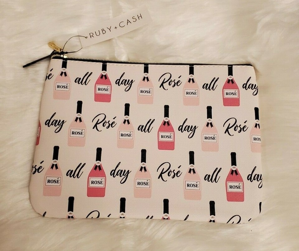 Ruby+Cash Faux Leather Makeup Bag & Organizer *NEW* Free Shipping | eBay