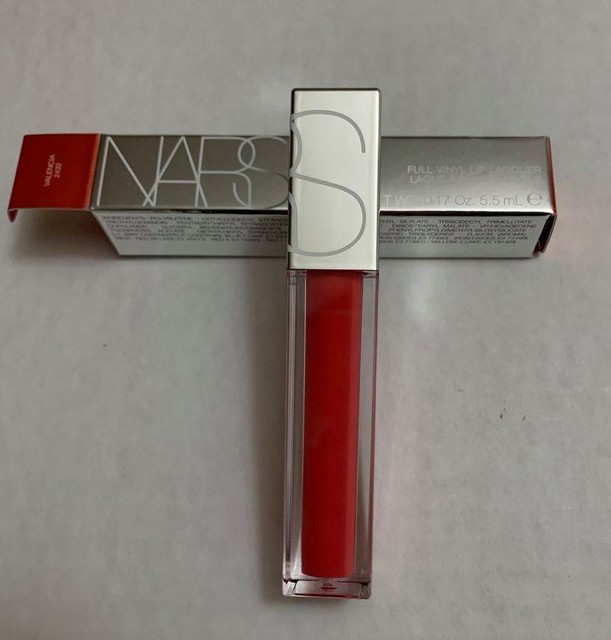 NARS Full Vinyl Lip Lacquer Shade Valencia 2432 5.5ml for sale online ...
