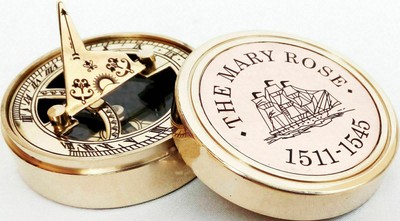 Compasses - Rose Sundial Compass