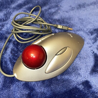 Logitech T-BC21 USB Optical Trackman Marble Mouse Trackball Wired 810 ...