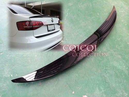 Painted trunk spoiler color: L041 Black for VW 2011-2017 JETTA MK6 ...