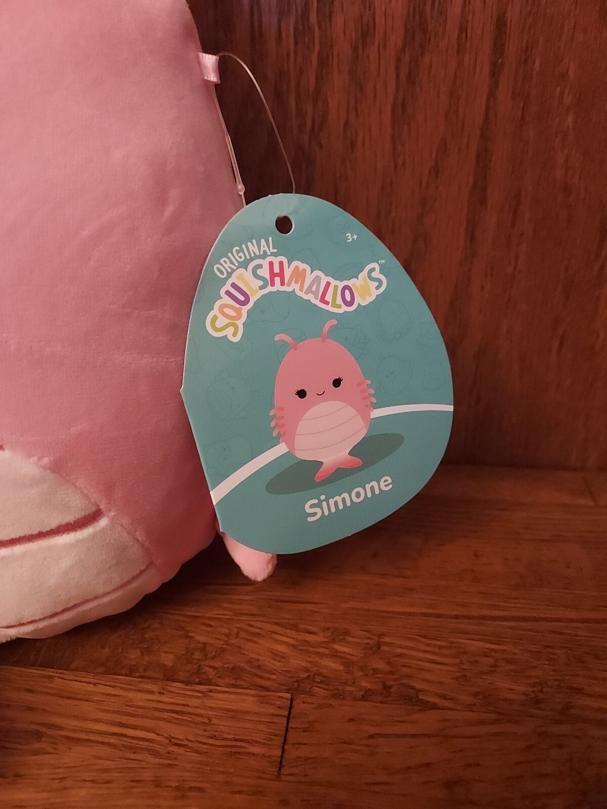 Squishmallows SIMONE the Pink Shrimp 7" Plush Sea Life Toy | eBay