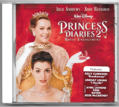 PRINCESS DIARIES 2 - VARIOUS ARTISTS - SOUNDTRACK - CD + HYPE STICKER ...