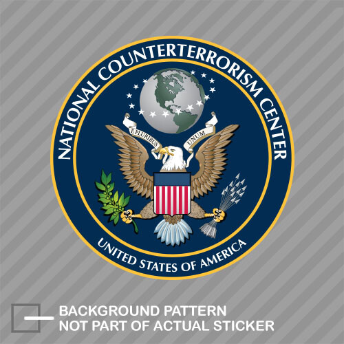 NCTC National Counterterrorism Center Sticker Decal Vinyl counter ...