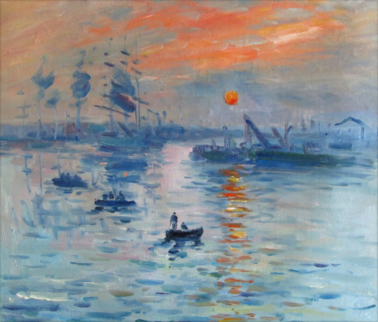 United states claude monet impression sunrise - kotijourney