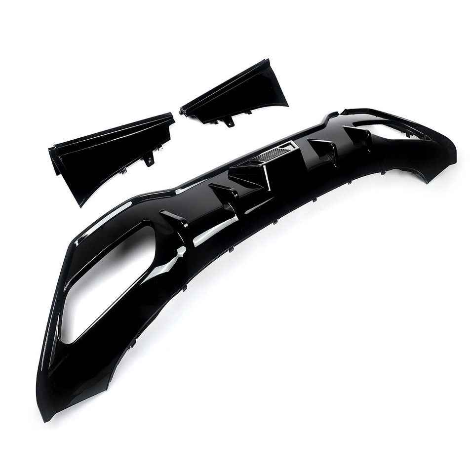 F1 Style Rear Diffuser Lip w/LED Light For BMW 8 Series G16 840 M850i M ...