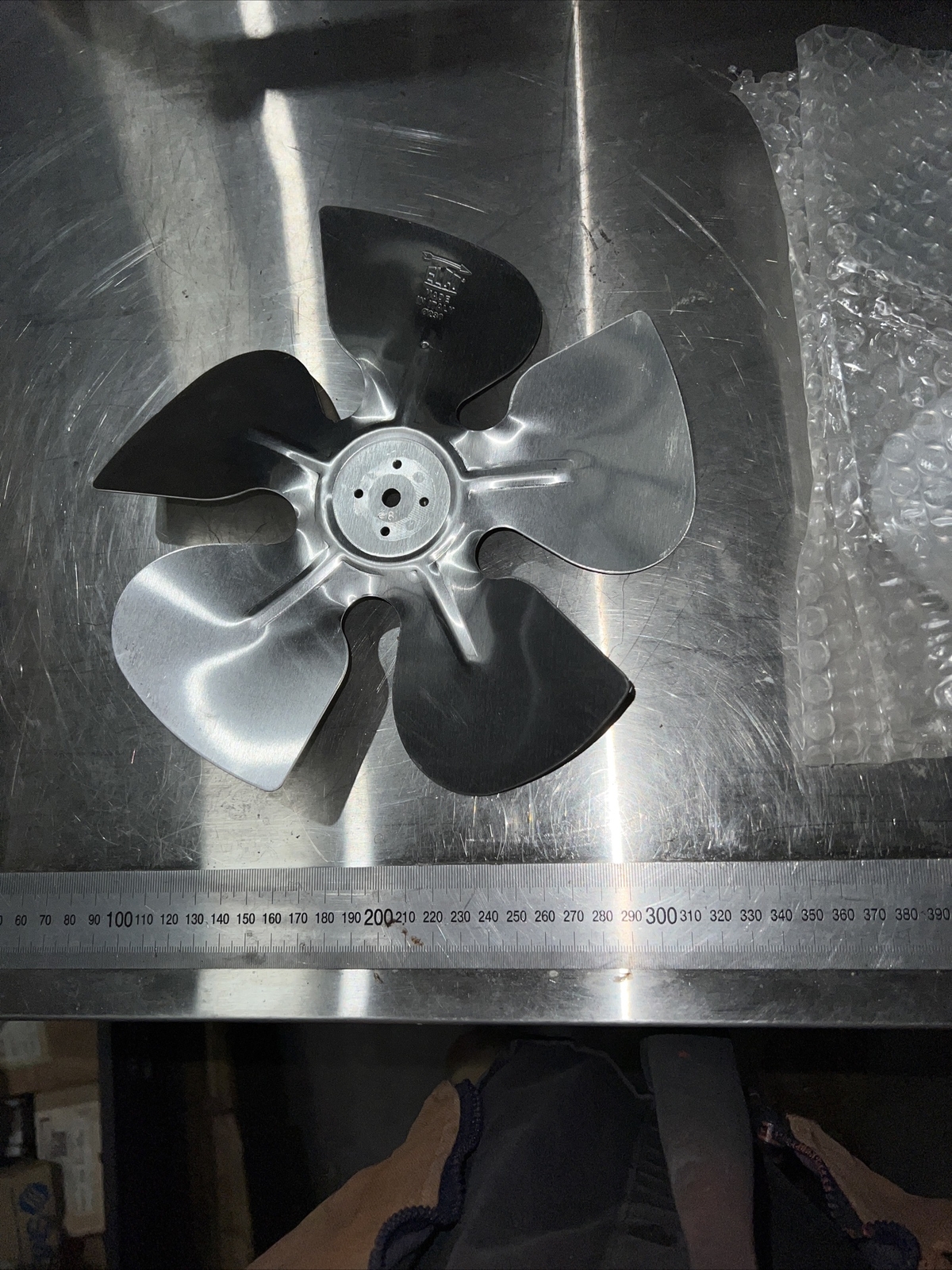 2 x elco 0230 fan blade aluminum ex military | eBay