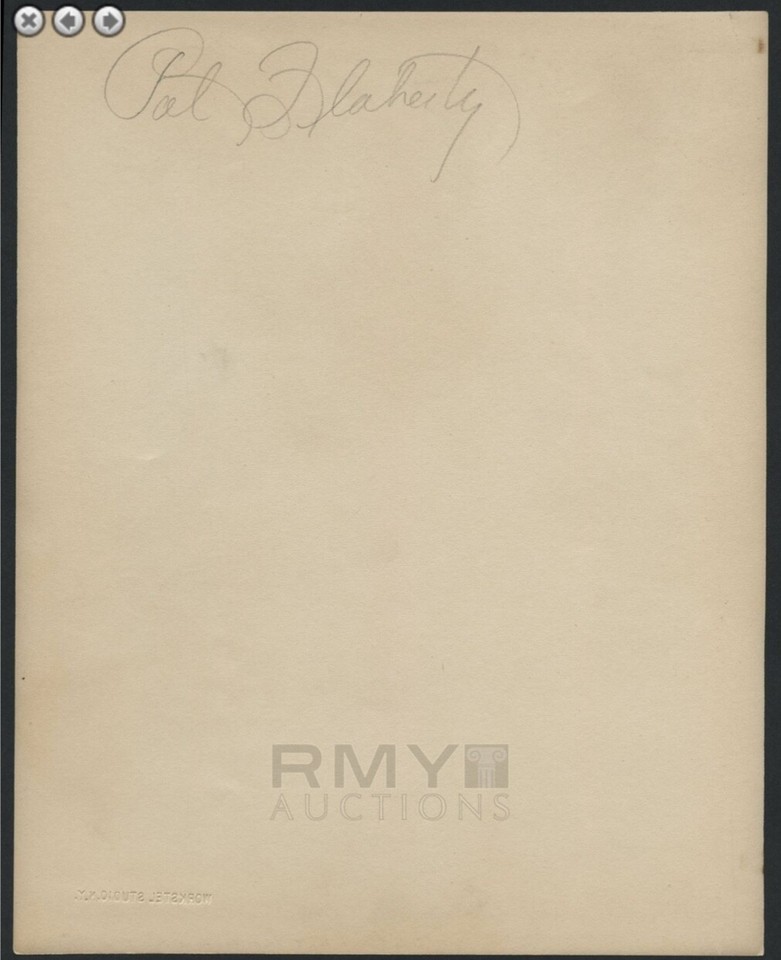 1920s Pat Flaherty - Baseball and Football Star Turns to Hollywood ...