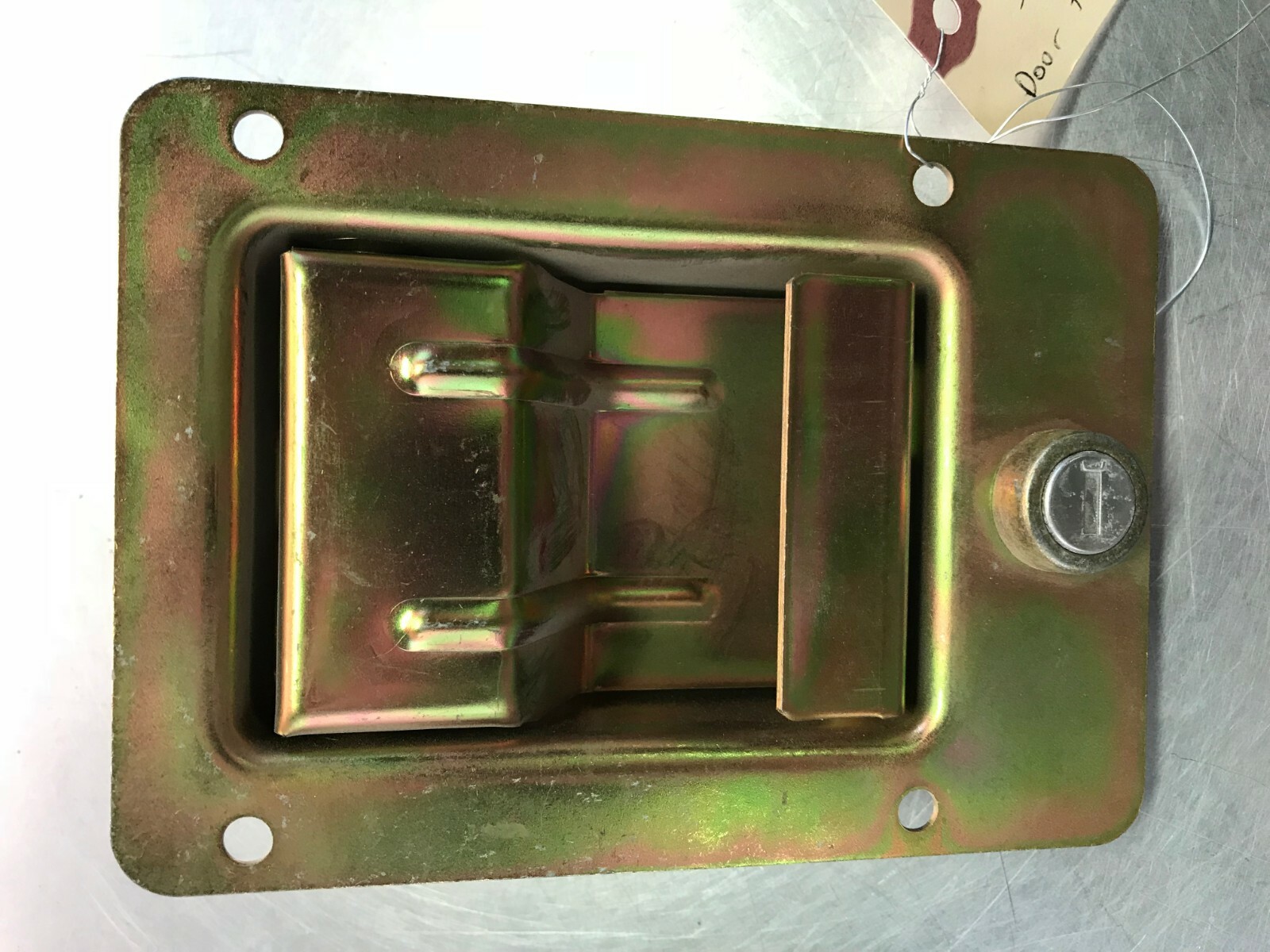 Trimark Locking Door PADDLE HANDLE Latch 6.375" x 4.50" Face & 4.25" x ...