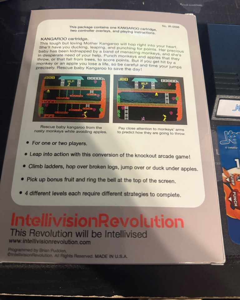 Intellivision NEW - Kangaroo Arcade - 2025 Atari | eBay