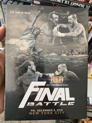 ROH - Final Battle 2016 16 DVD - Ring Of Honor - WWE AEW Adam Cole ...