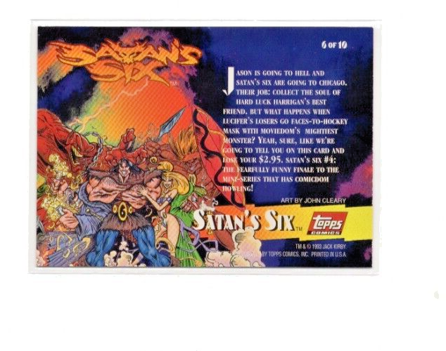 1993 Topps Satan's Six #6 - Satan's Six | eBay
