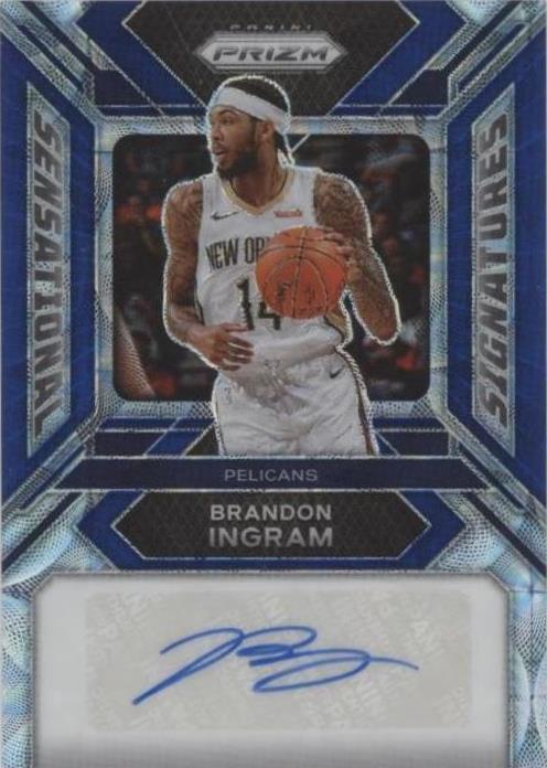 2023-24 Panini Prizm - Sensational Signatures Brandon Ingram #SS-GM ...
