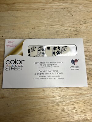 “Party Paws” Color Street Real Nail Polish Strips - New | eBay