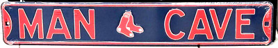 Boston Red Sox Man Cave Steel Street Sign - MLB | eBay