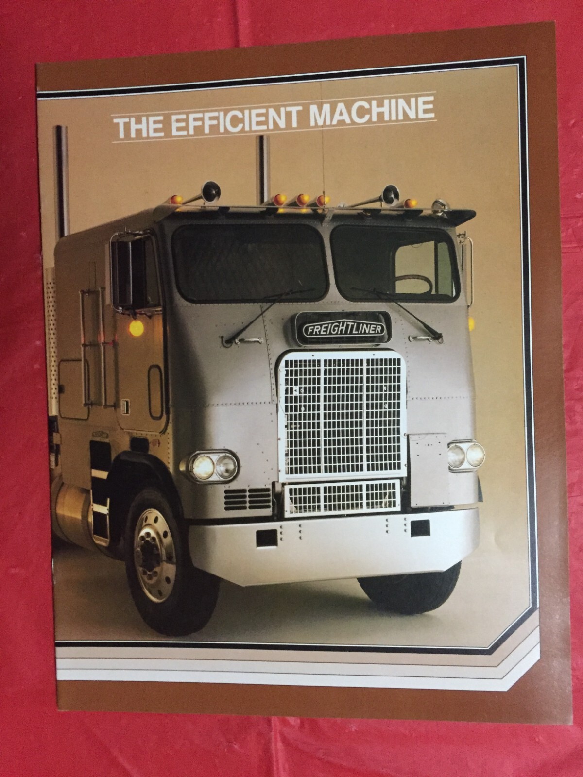 1981 FREIGHTLINER "THE EFFICIENT MACHINE" Truck Dealer Sales Brochure ...