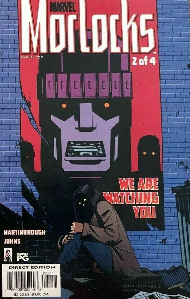 X-Men Morlocks #1 Comic 2002 - Marvel Comics - Sentinels Wolverine ...