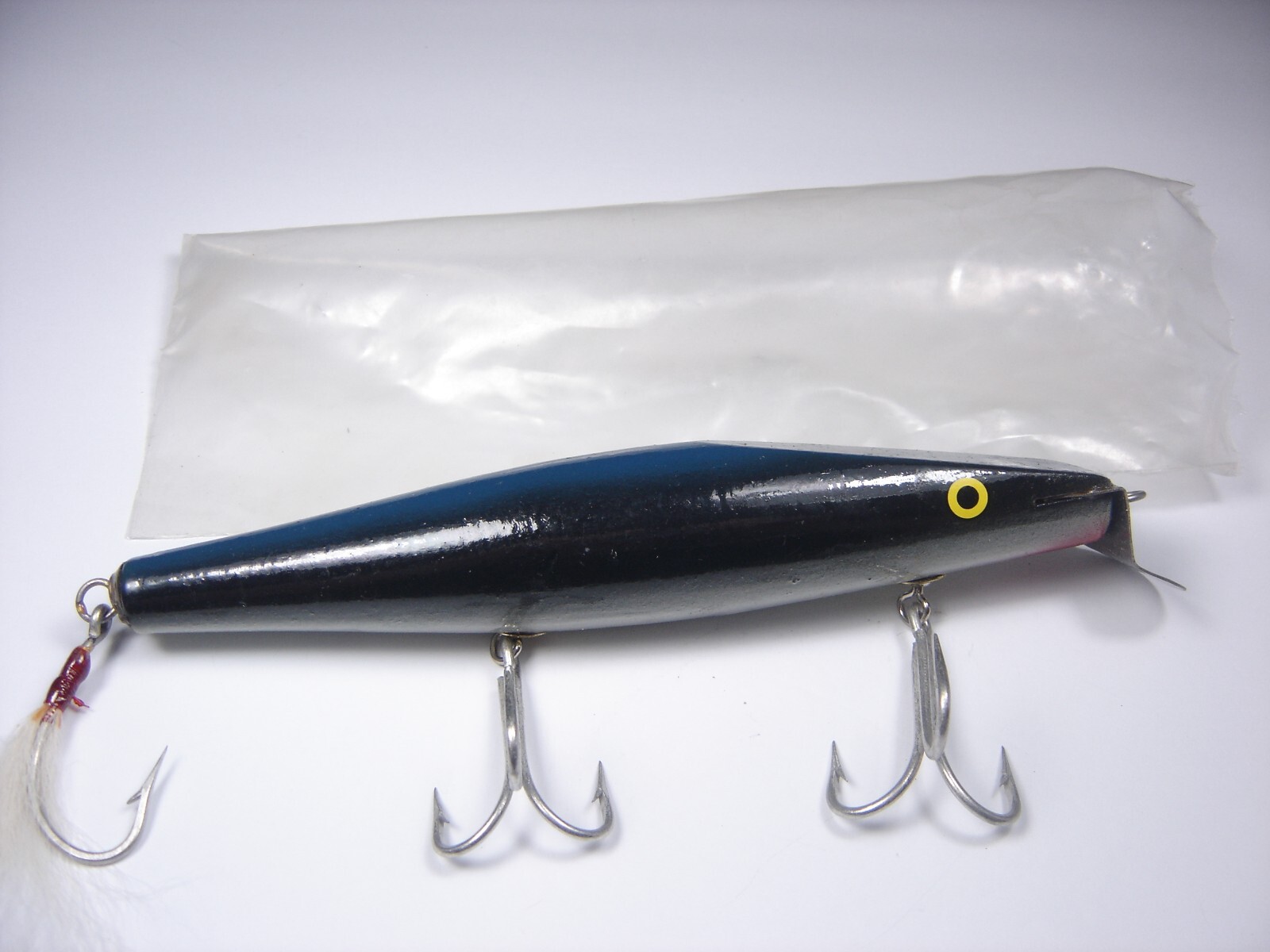 VINTAGE DANNY PICHNEY SALTWATER SURF STRIPER WOOD FISHING LURE | eBay