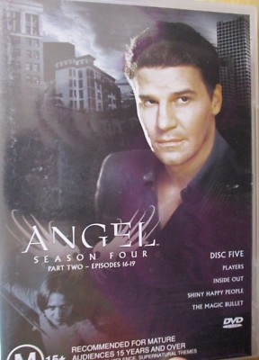 ANGEL SEASON FOUR. PART 2. EPISODES 16-19 DISC 5 15+ | eBay