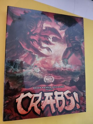 CRABS ! ( BLU RAY/CD with OOP Slipcover Raven Banner , Creature Comedy ...