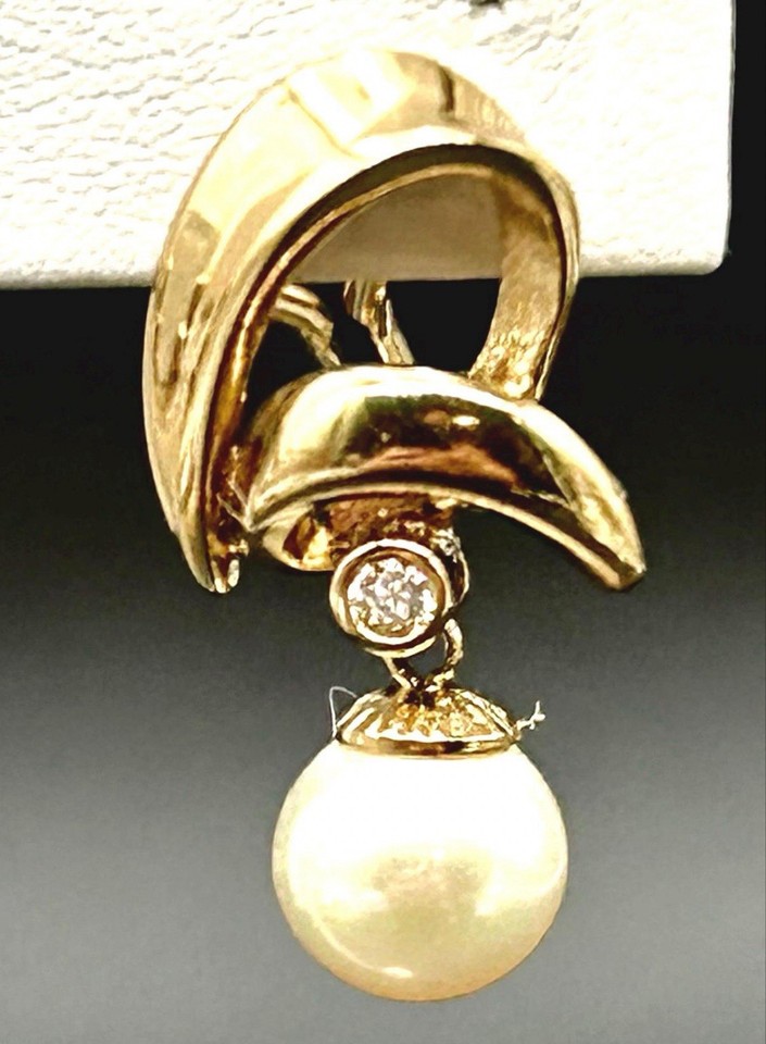 Vintage Majorica Pearl Earrings Handmade in Italy | eBay